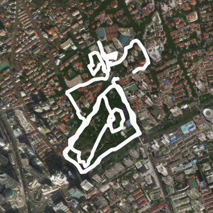 Xujiahui Park Walk - Xuhui District, Shanghai, China | Pacer