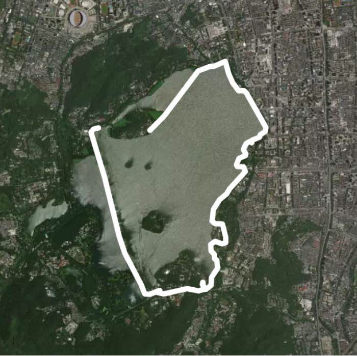 环西湖经苏堤白堤 Sendero - Xihu Qu, Hangzhou, China | Pacer