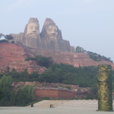 Jiangshan Road-Yellow River Tourist Area in He Nan Sheng | Walking Map