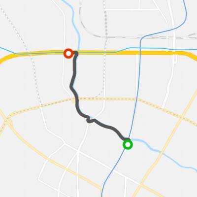 Fuhe Runway in Si Chuan Sheng | Walking Map
