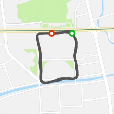 Wuyi Square Walk Trail - Gulou District, Fuzhou, China | Pacer