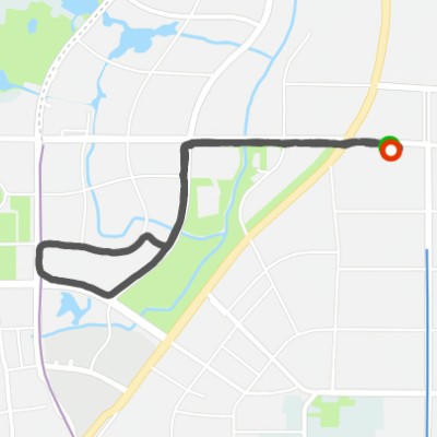 New River Bay City Running Route Trail - Yangpu District, Shanghai ...