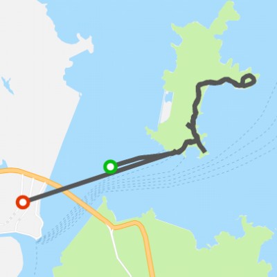 Putuo Mountain in Zhe Jiang Sheng | Walking Map