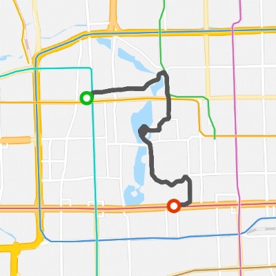 Beijing Walk Trail - Xicheng District, China | Pacer