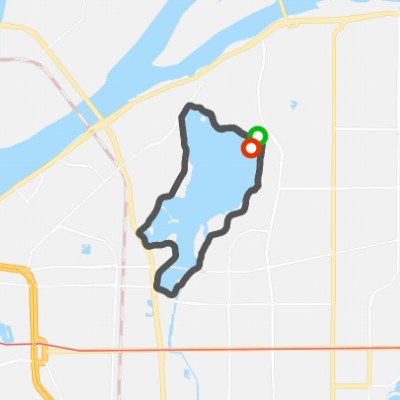 Yanming Island Park Walk - Nanchang, China | Pacer