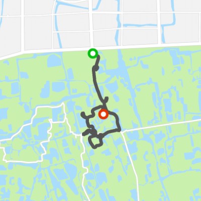 Xixi Wetland in Zhe Jiang Sheng | Walking Map