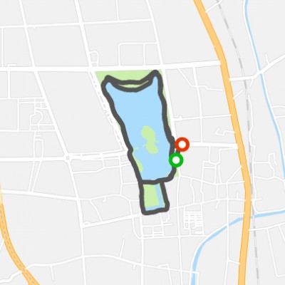 Chengbi Lake, Nanchang County in Jiang Xi Sheng | Walking Map