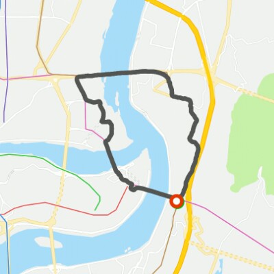 Night Run Two Rivers and Three Bridges: Dongshuimen Bridge-Qianyumen ...