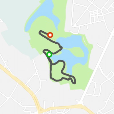 East Lake 3 Walk Trail - Pengjiang District, Jiangmen, China | Pacer