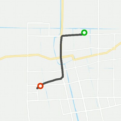 跑步路线 Walk Trail - Haimen, Nantong, China | Pacer