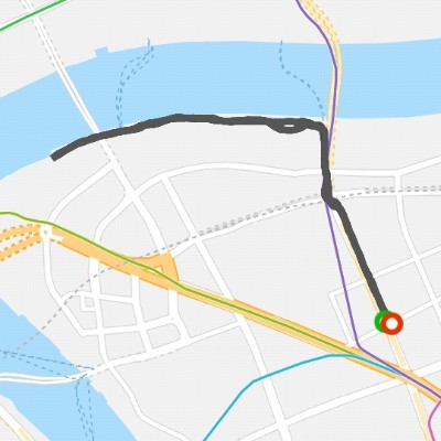 Binjiang Avenue in Shang Hai Shi | Walking Map
