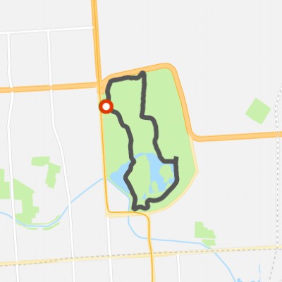 Beiling Park in Liao Ning Sheng | Walking Map