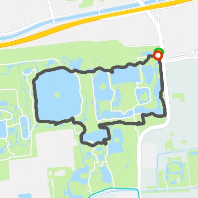 Yuanmingyuan: Huanchun District, Huanhai District. Walk Trail - Haidian ...